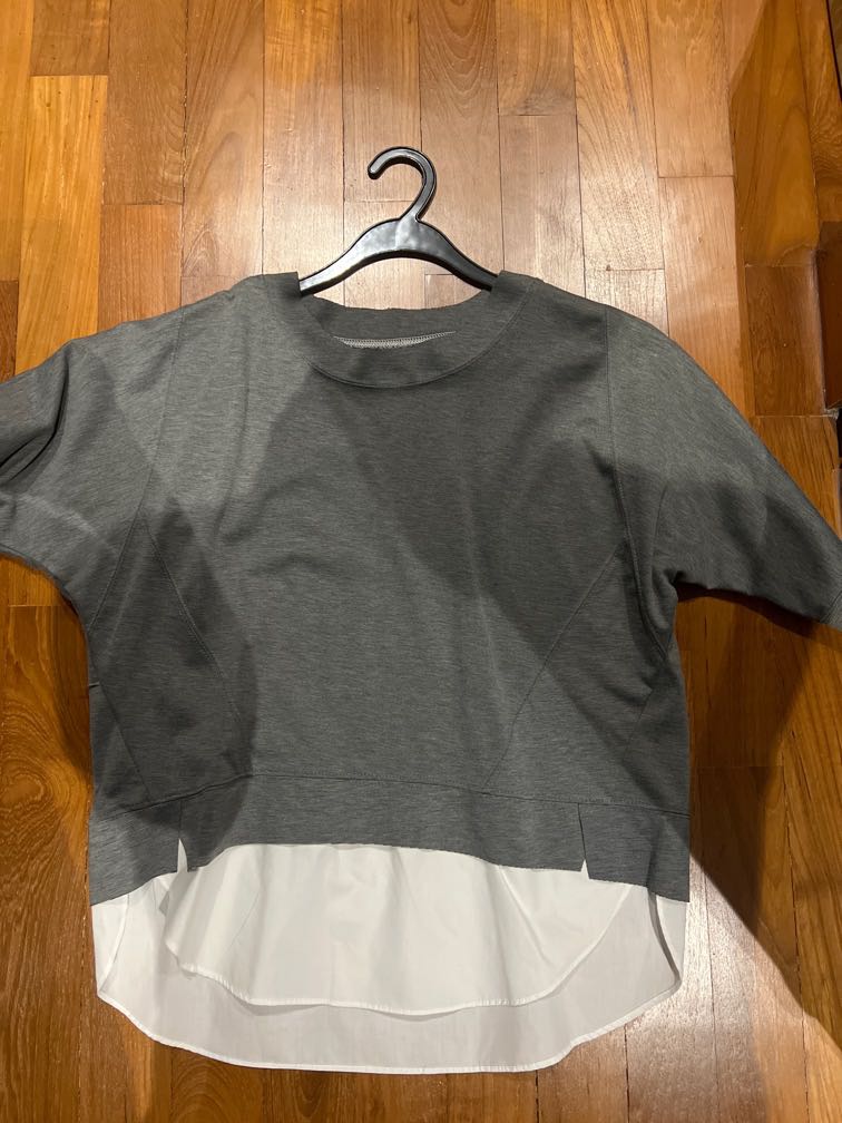 Fake 2 piece top, Women's Fashion, Tops, Other Tops on Carousell