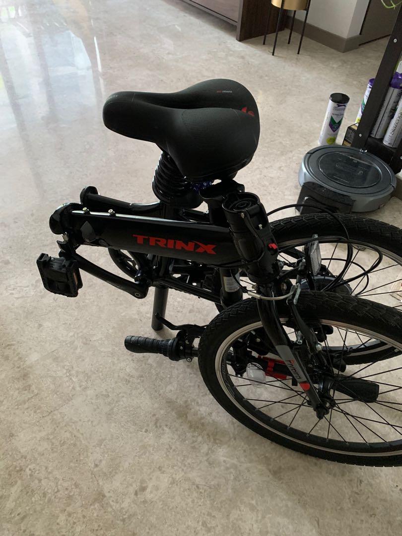 Foldable Bike TRINX 1.0, Sports Equipment, Bicycles & Parts, Bicycles ...
