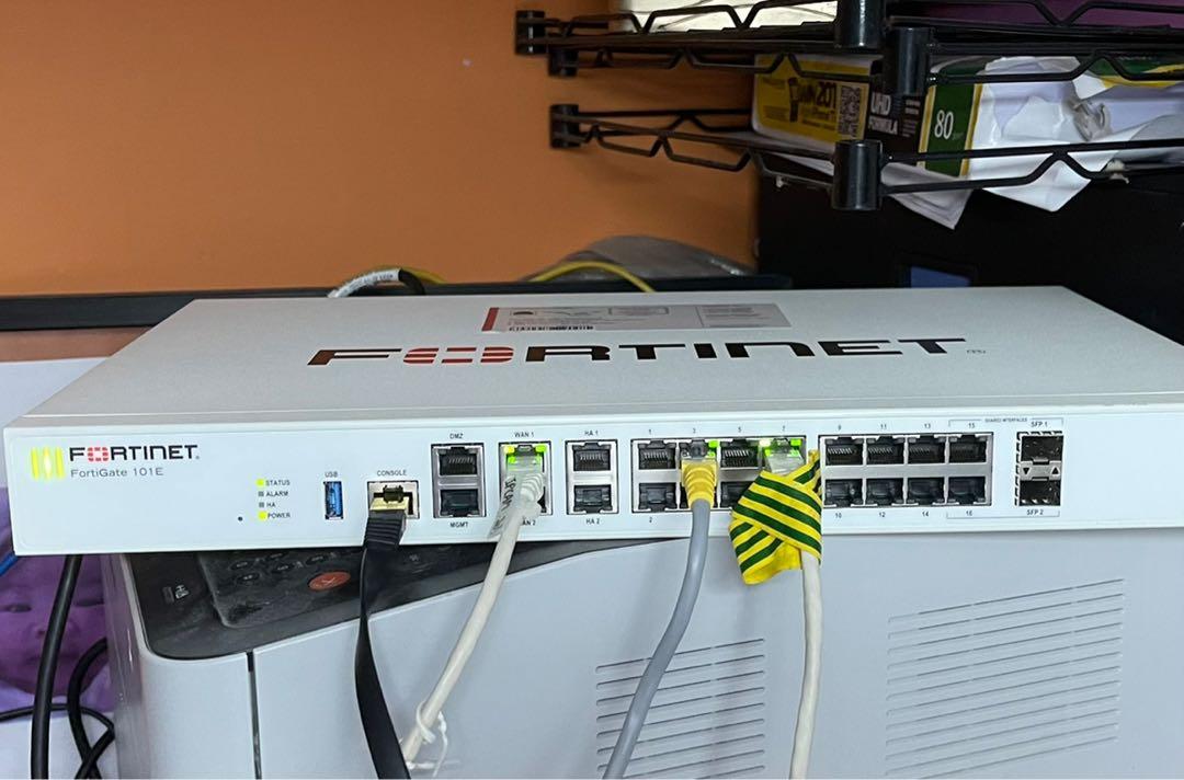 Fortinet fortigate 101E, 電腦 ＆ 平板電腦, 電腦 - Carousell