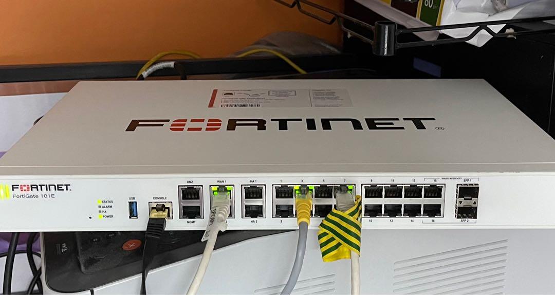 Fortinet fortigate 101E, 電腦 ＆ 平板電腦, 電腦 - Carousell
