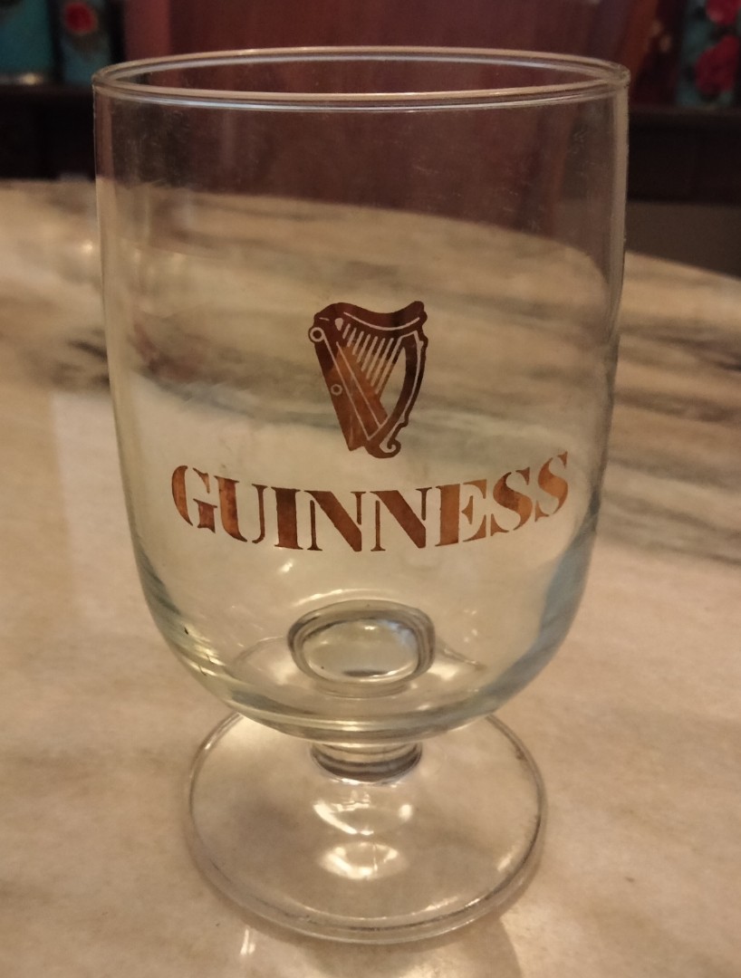 Guinness glass, Furniture & Home Living, Home Decor, Vases & Decorative ...