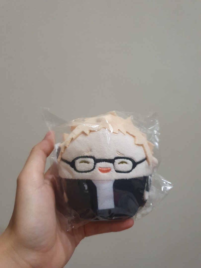 Haikyuu!! Tsukishima Special Fuwa, Hobbies & Toys, Memorabilia ...