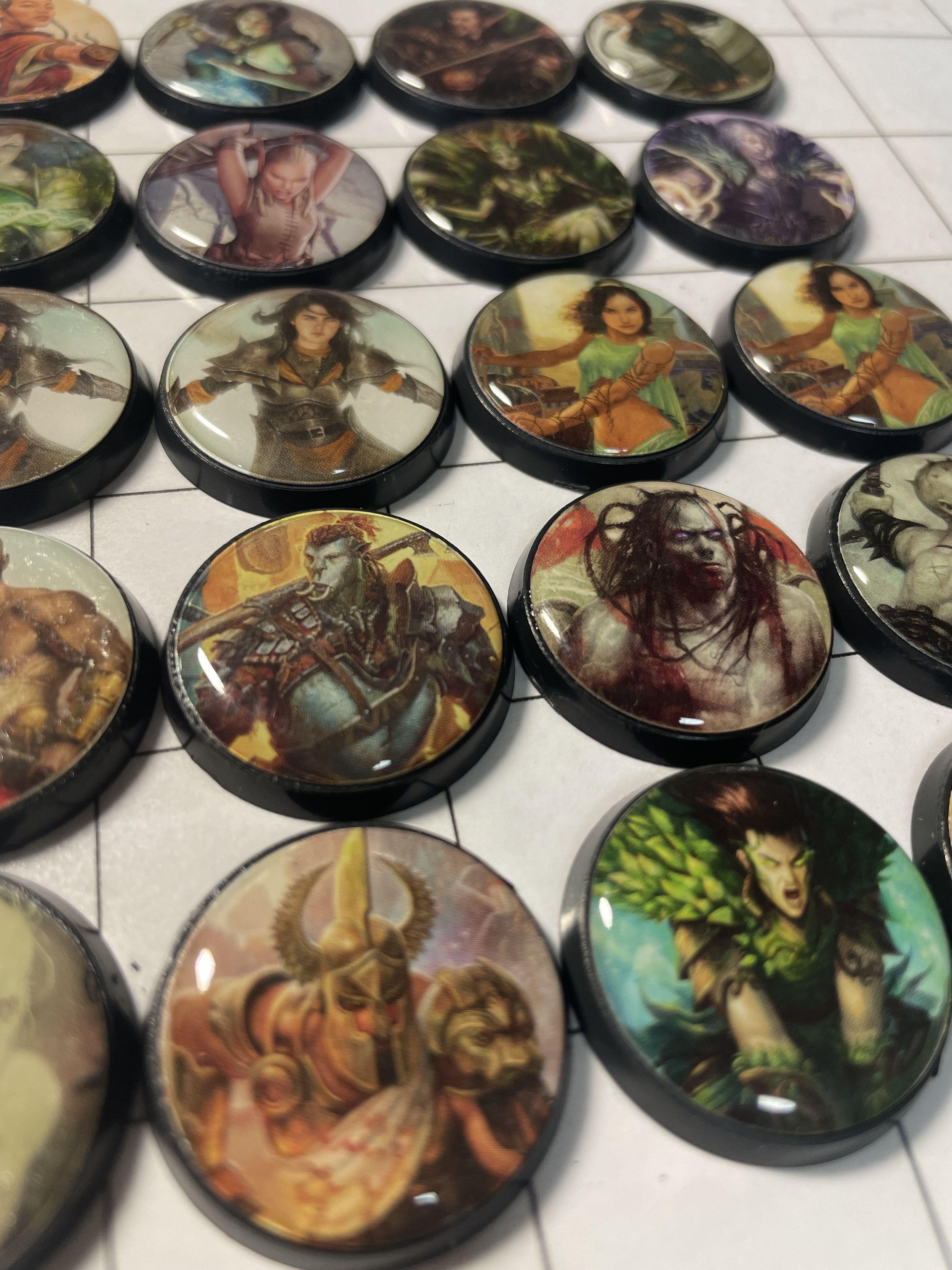 Handmade D&D Tokens!, Hobbies & Toys, Toys & Games on Carousell