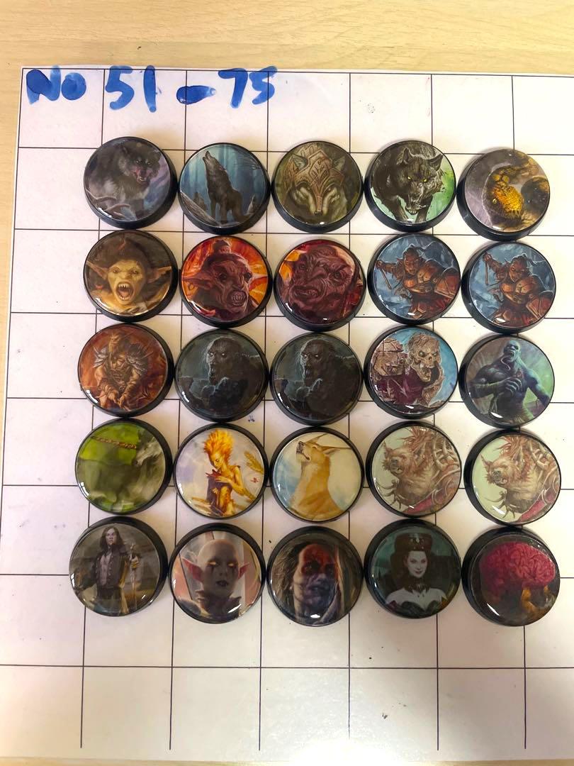 Handmade D&D Tokens!, Hobbies & Toys, Toys & Games on Carousell