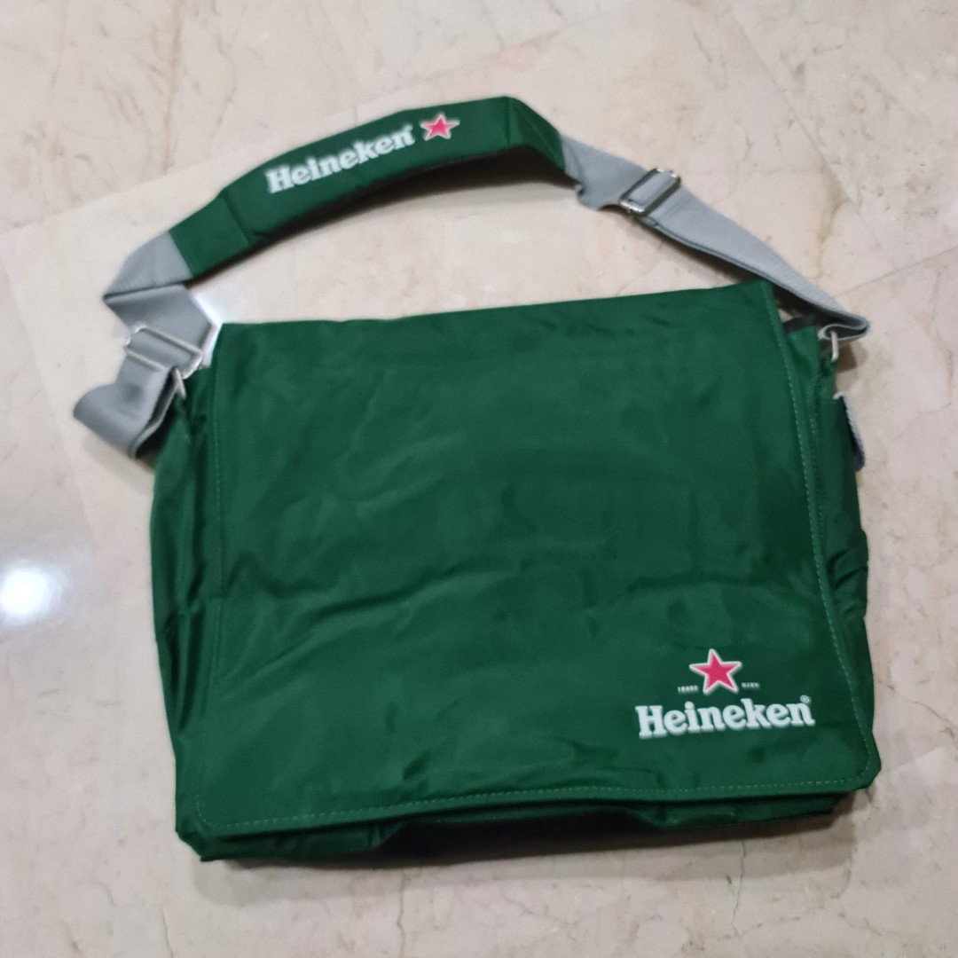Heineken Laptop Sling Bag, Men's Fashion, Bags, Sling Bags on Carousell