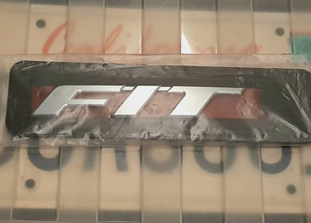 Honda Fit emblem, Car Parts & Accessories, Emblem, Sticker and Decals ...