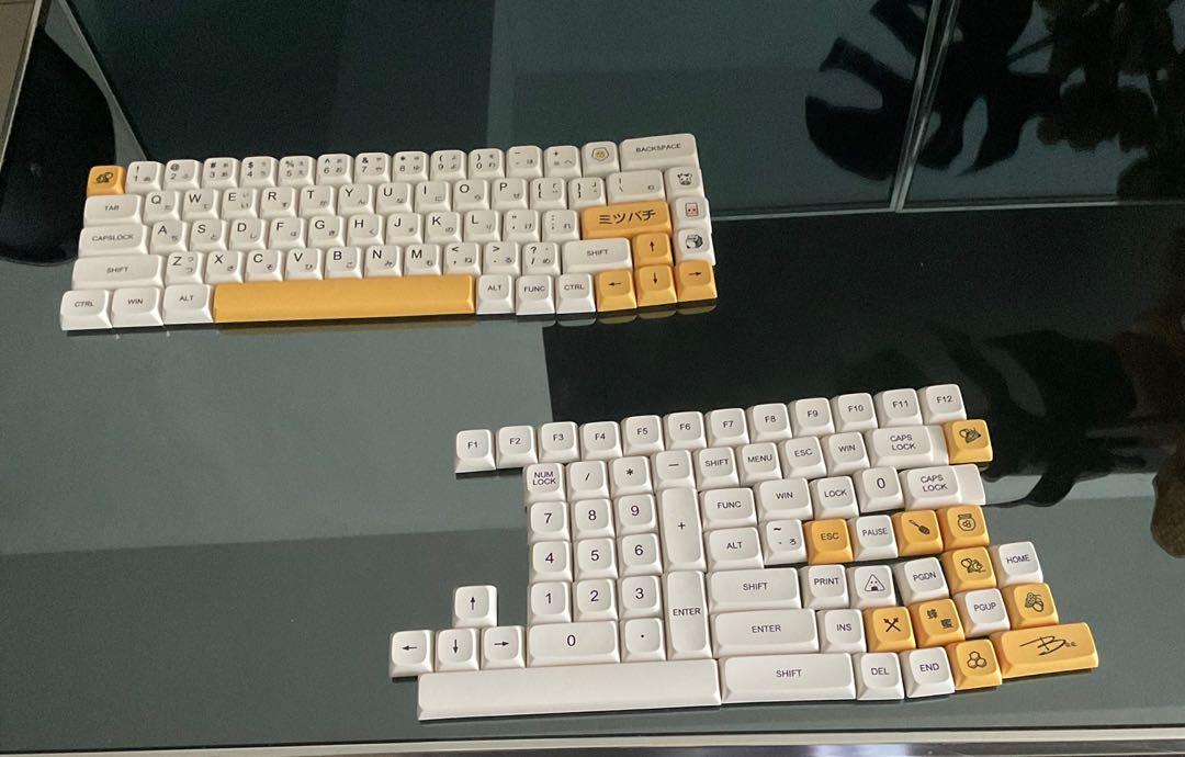 Honey Milk Theme Keycaps Japanese Sublimation PBT Keycap XDA Profile ...