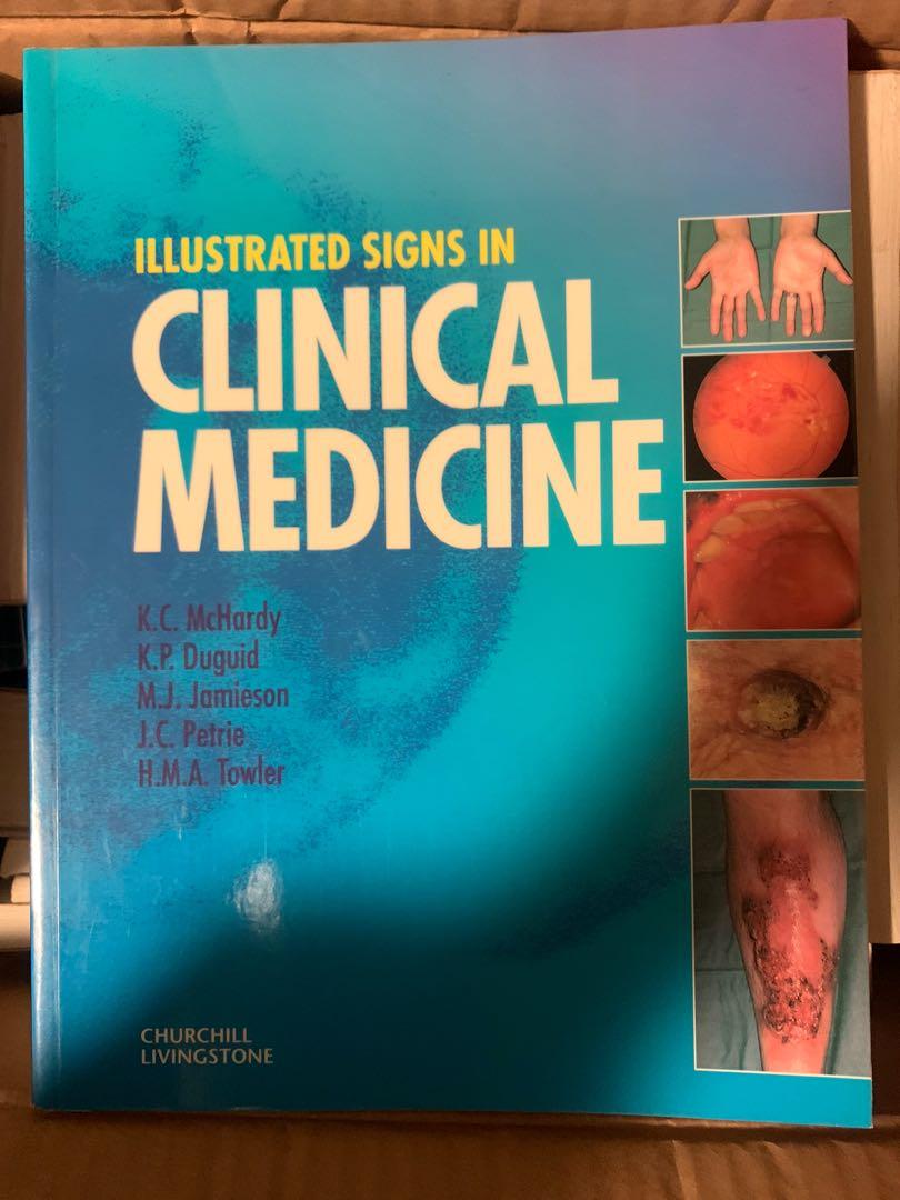 Illustrated signs in clinical medicine, 興趣及遊戲, 書本 & 文具, 教科書 - Carousell