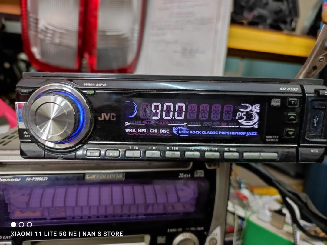 JDM JVC kd-c505 usb MP3 WMA tuner 76-90mhz, Auto Accessories on Carousell
