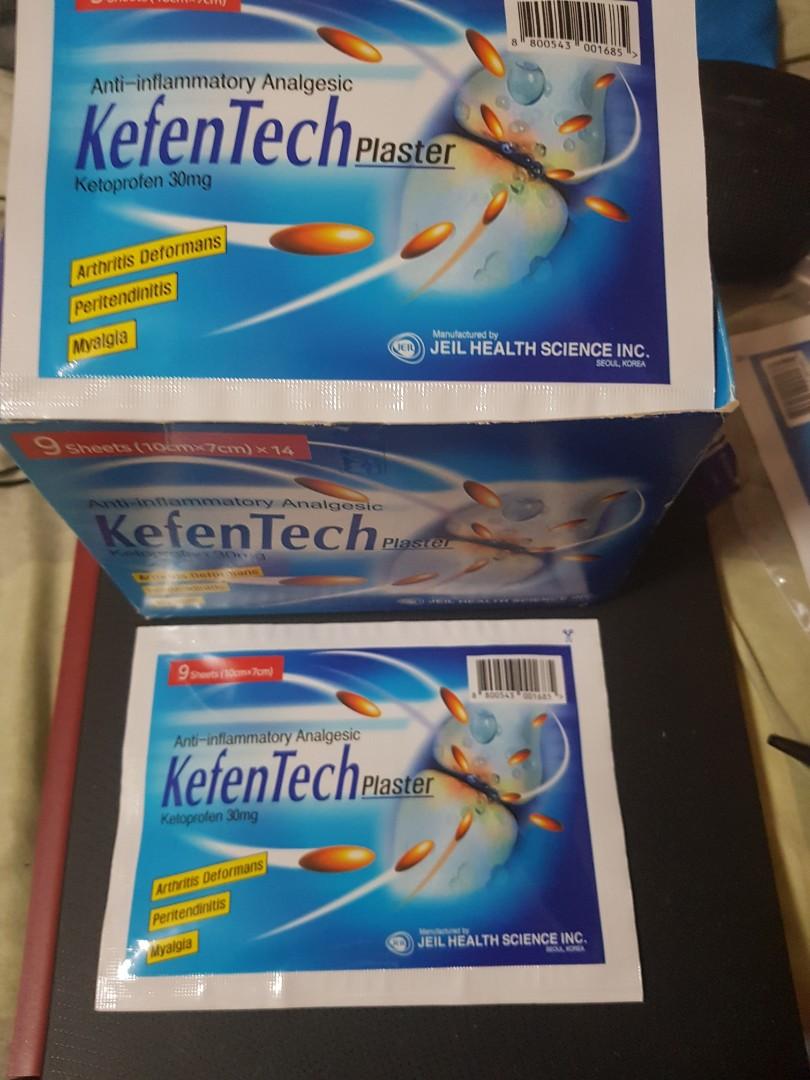 Kefentech Medicated Plaster, Health & Nutrition, Medical Supplies ...