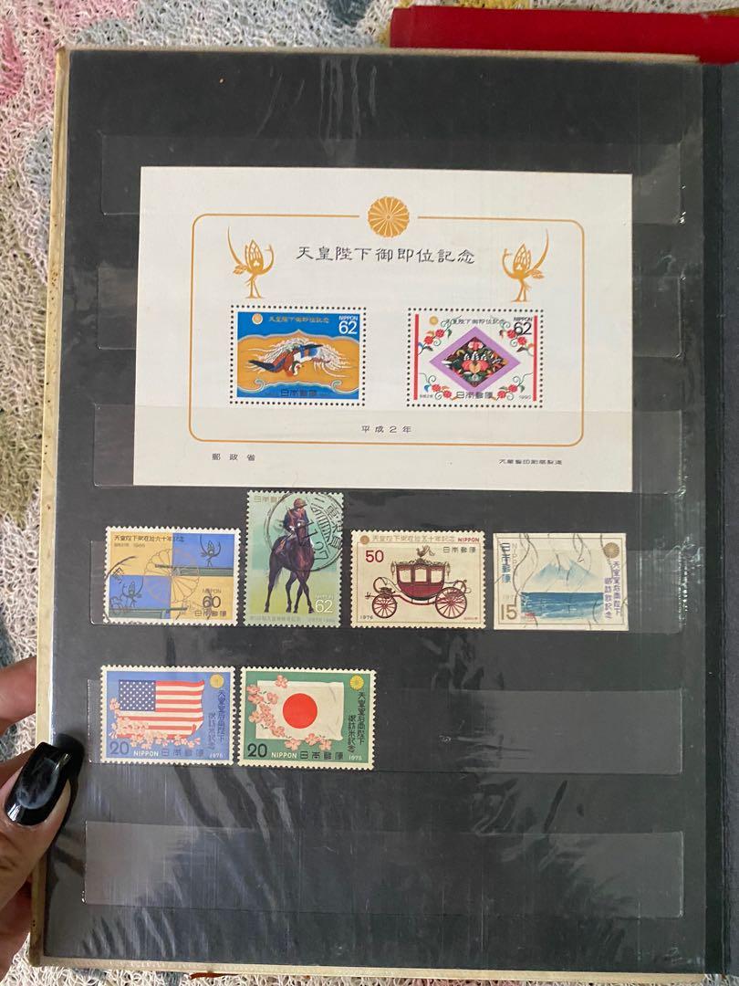 Koleksi Filateli (Perangko Jepang), Antik, Filateli di Carousell