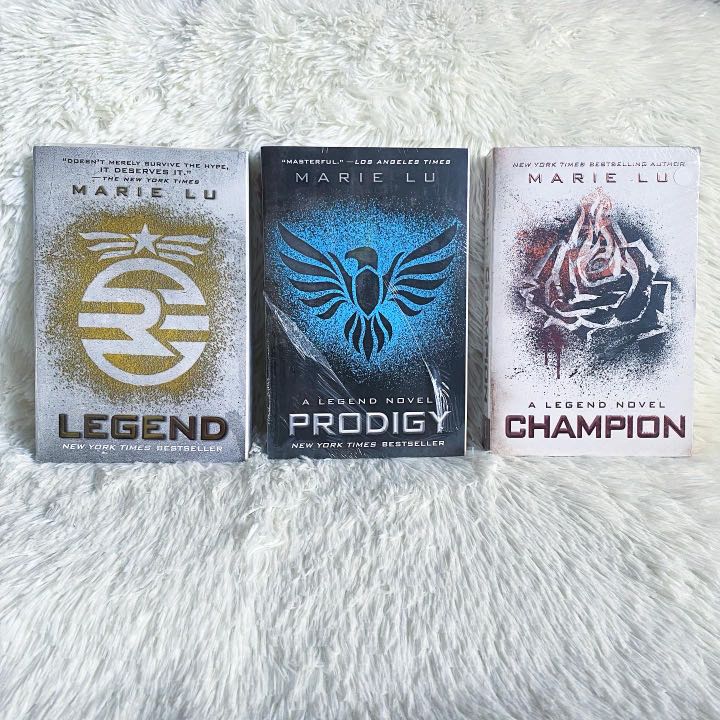 Legend, Prodigy, Champion by Marie Lu, Hobbies & Toys, Books ...
