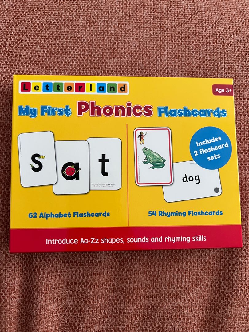 Letterland My First Phonics Flashcards, Babies & Kids, Infant Playtime ...