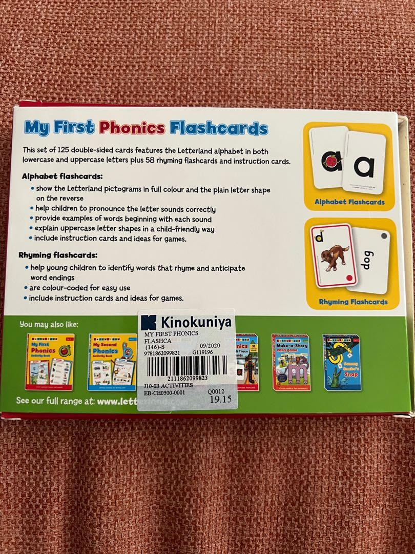 Letterland My First Phonics Flashcards, Babies & Kids, Infant Playtime ...