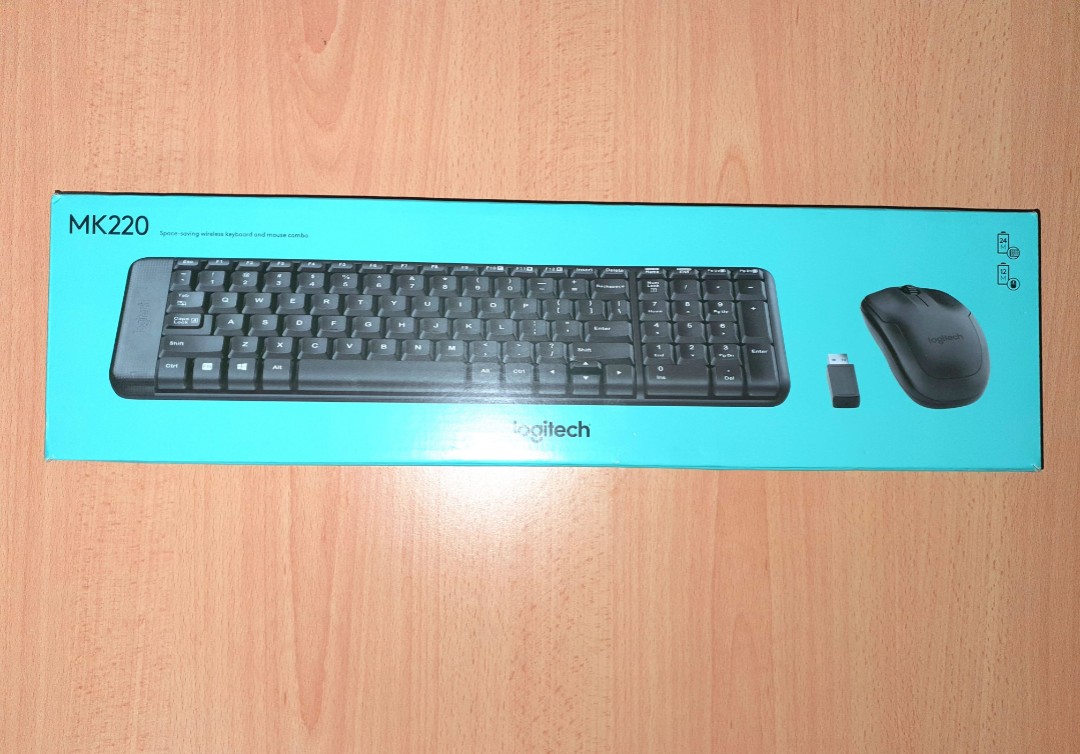 Logitech Combo Set Wireless (Keyboard + Mouse), Computers & Tech, Parts ...