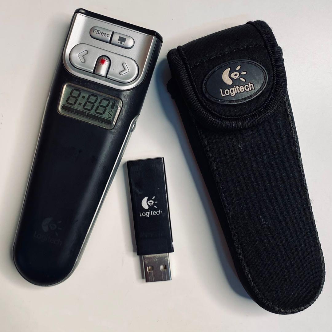Logitech Cordless Presenter Clicker, Computers & Tech, Parts ...