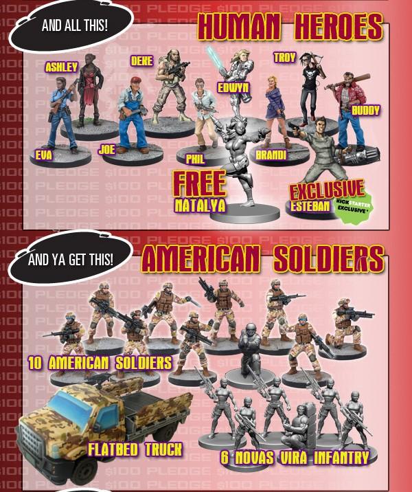 Mars Attacks The Miniatures Game by Mantic Games Kickstarter Board Game ...