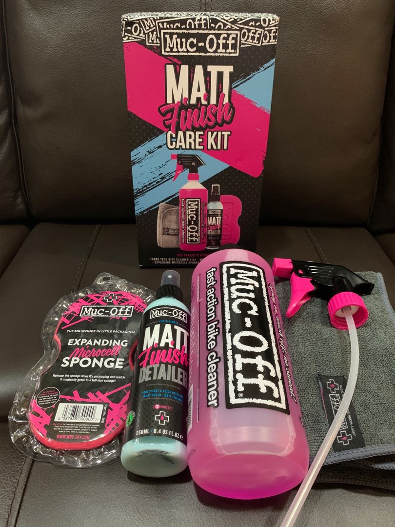 Matt Finish Care Kit Muc-Off, Sports Equipment, Bicycles & Parts, Parts ...