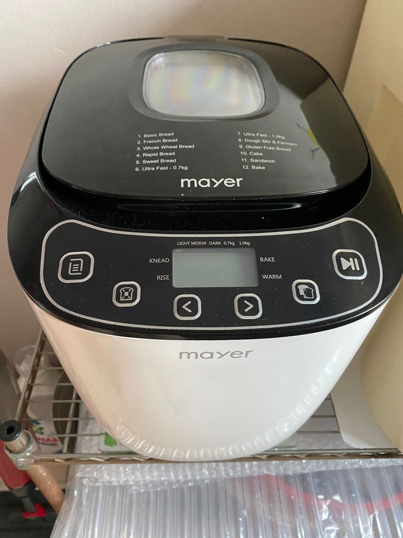 Mayer 1 kg bread maker, TV & Home Appliances, Kitchen Appliances ...