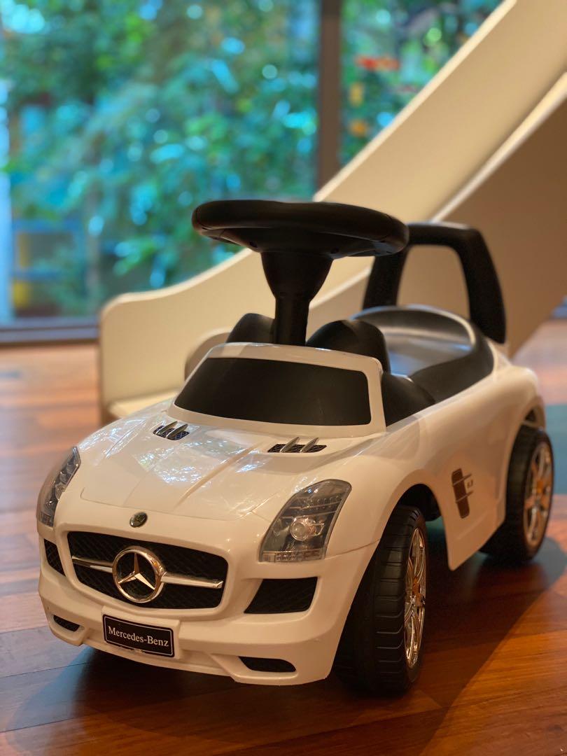 Mercedes benz ride on toy car push car baby toddlers kids children ...
