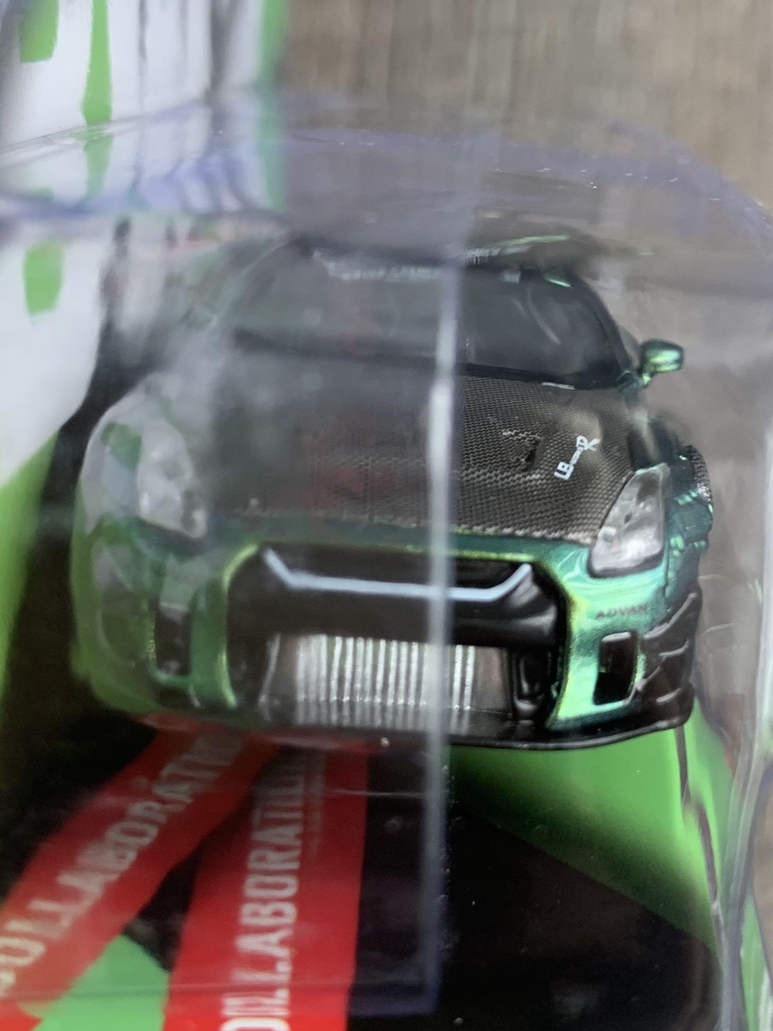 MINI GT x TARMAC #145 LB★WORKS Nissan GT-R (GTR R35) Magic Green ...