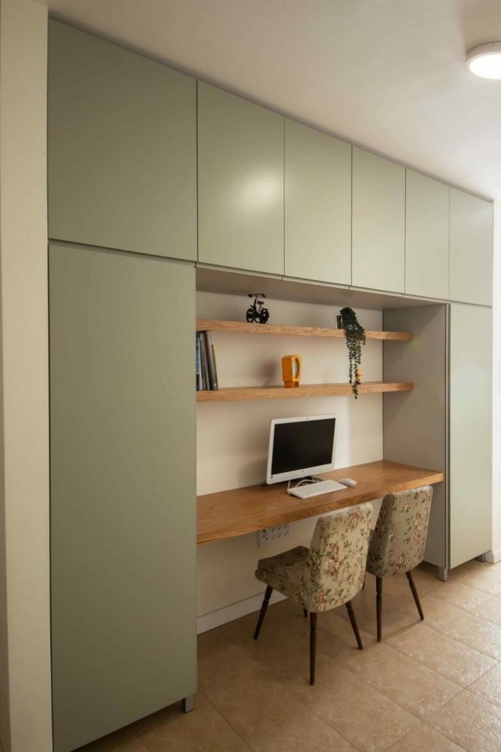 Modular study room, cabinets,table, Furniture & Home Living, Furniture ...
