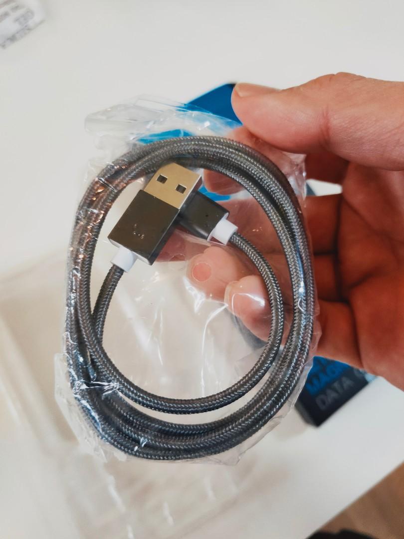 New magnetic attachment USB cable with USB Type C , micro USB, and ...