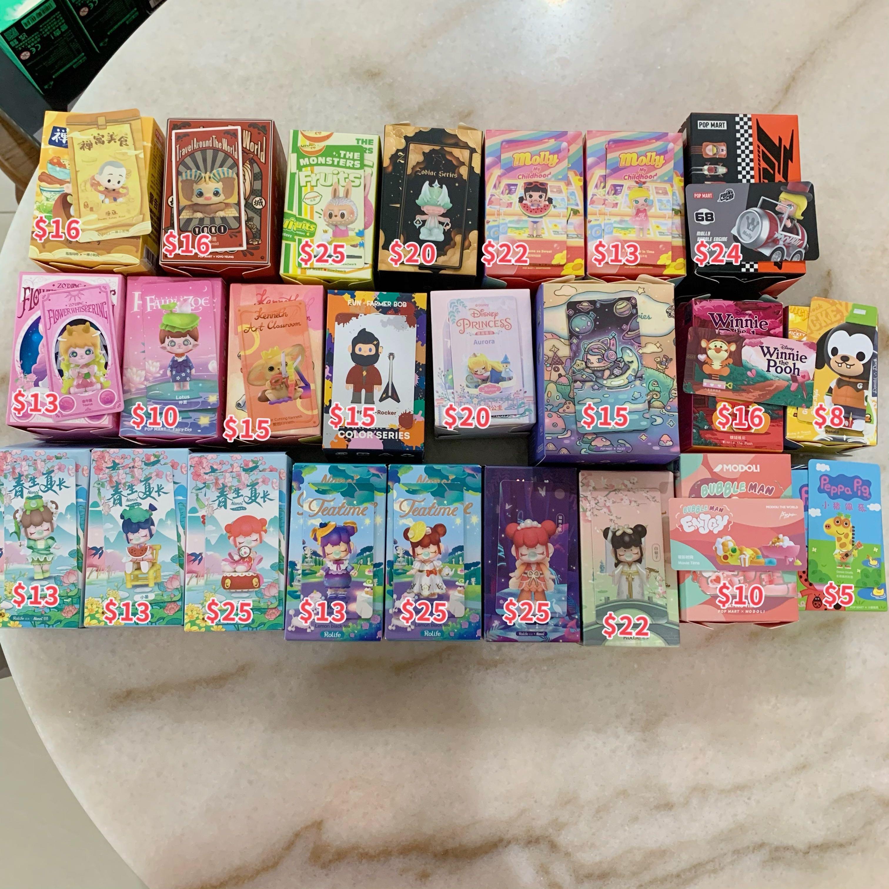 [New Sealed Foil] Popmart Rolife 52toys Molly Childhood Nanci Farmer ...