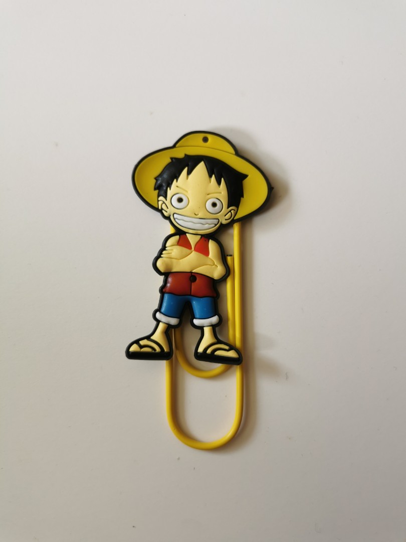 One Piece Luffy Bookmark, Hobbies & Toys, Stationery & Craft ...