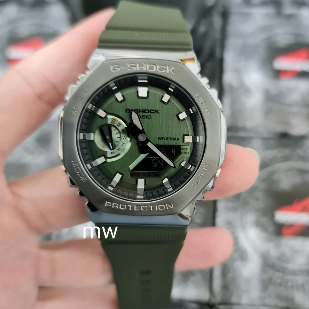 Original Casio g shock stainless steel casing carbon core guard version ...