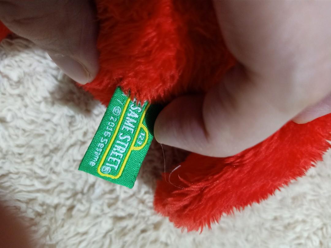 ORIGINAL ELMO FROM SESAME STREET (12 to 13 inches), Hobbies & Toys ...