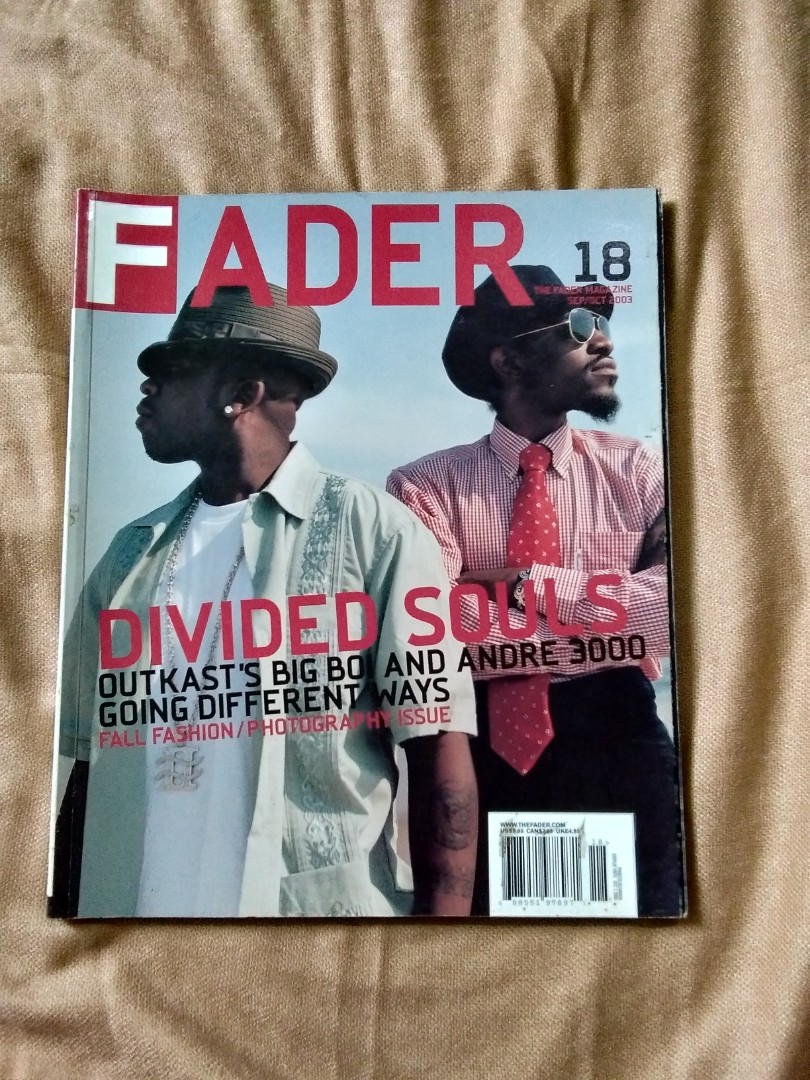 Outkast Fader Magazine 2003, Hobbies & Toys, Books & Magazines ...