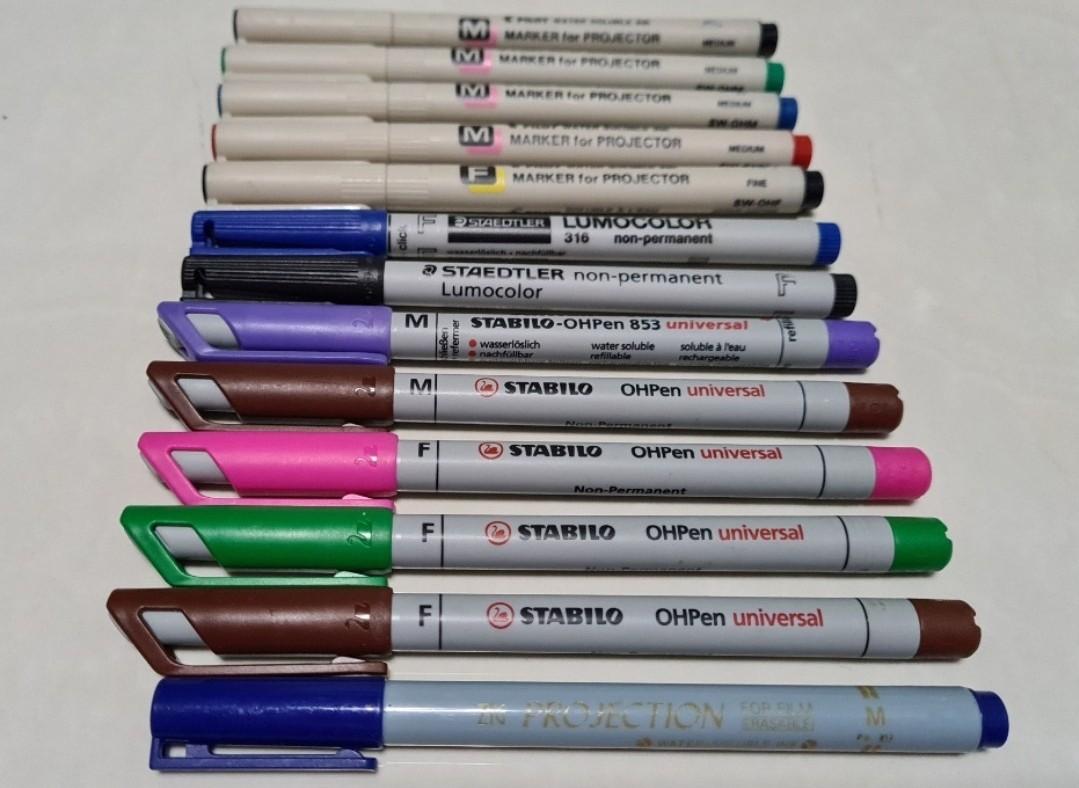 Pencil set / Pen set / Projector Marker Set, Hobbies & Toys, Stationery ...