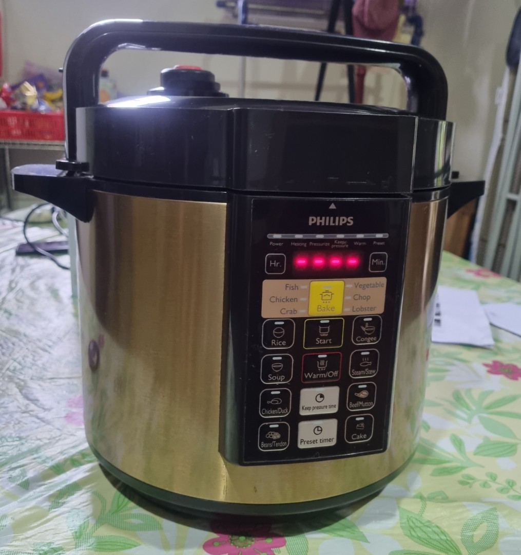 Philips Pressure Cooker, TV & Home Appliances, Kitchen Appliances ...
