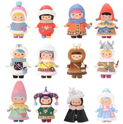 PopMart Pucky Series Winter Babies pop mart not pool balloon, Hobbies ...