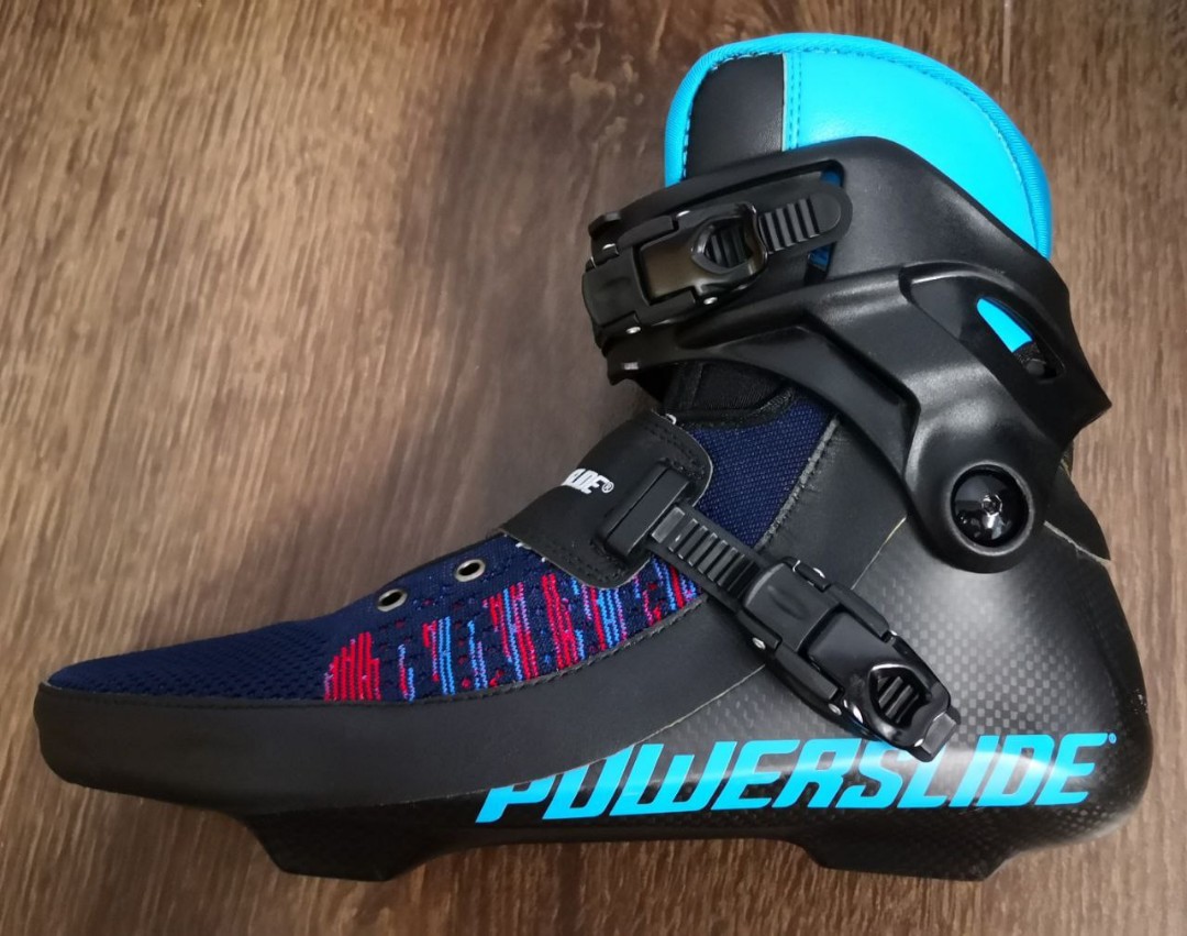 PowerSlide Marathon inline skate boot 42(271), fits 260mm foot better. Trinity mount!, Sports ...