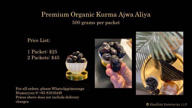 Premium Organic Ajwa Aliya, Food & Drinks, Packaged & Instant Food on ...
