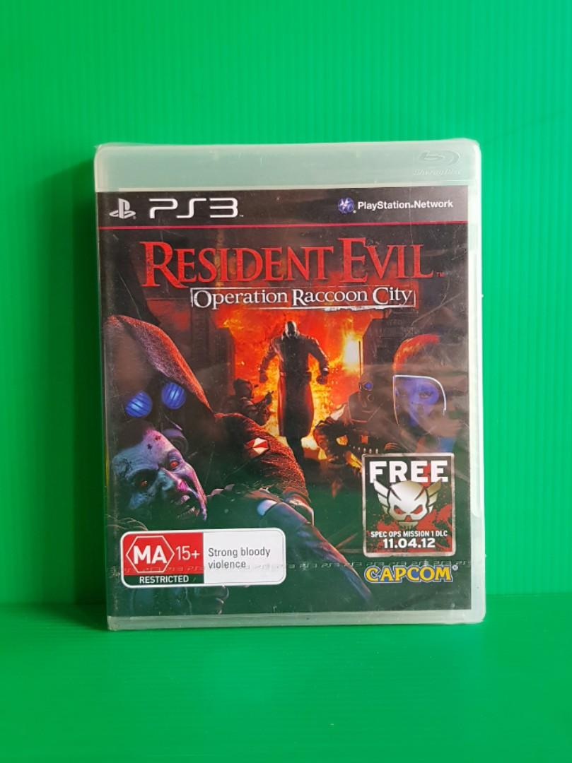 Ps3 Resident Evil Raccoon City, Video Gaming, Video Games, PlayStation ...