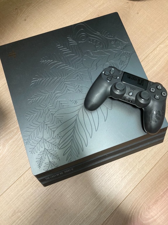 PS4 Pro TLOU2 特別版主機 1TB 原廠保養到 2022年10月, 電子遊戲, 電子遊戲機, PlayStation ...