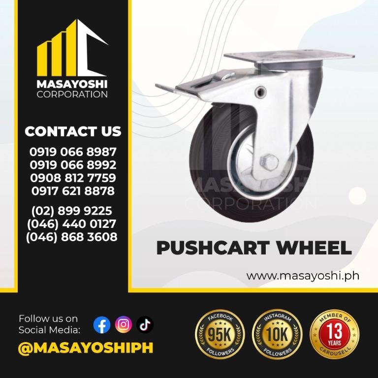 Pushcart Wheel | Wheels | Chart Wheel | Fixed Pushcart Wheel | Rotating ...