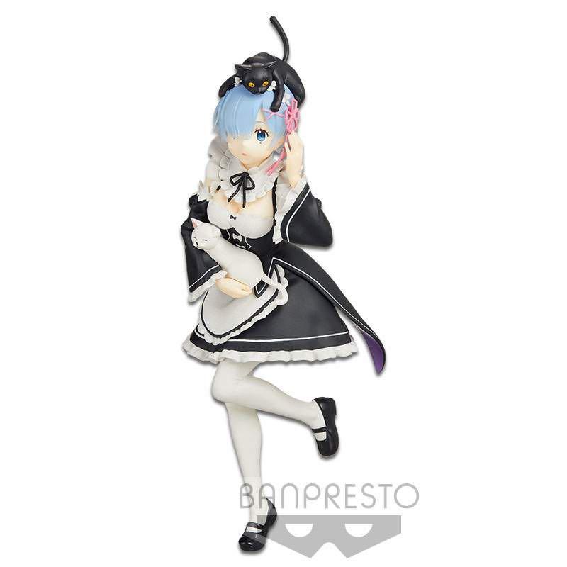 Rem Re:Zero Banpresto Cat Maid Figure, Hobbies & Toys, Toys & Games on ...