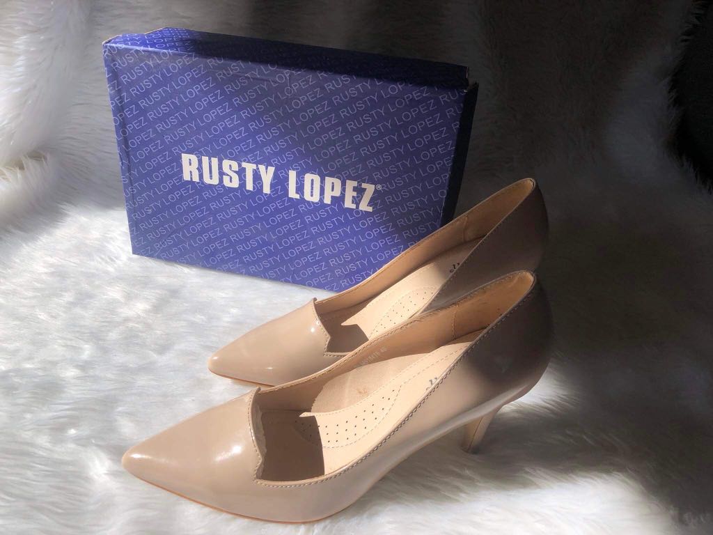 Rusty Lopez Nude Color Formal Shoes Size 40, Women's Fashion, Footwear ...