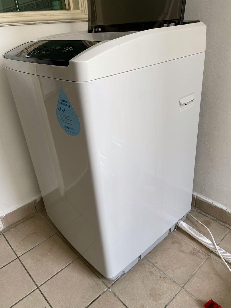 Sanyo Washing Machine ES 718X, TV & Home Appliances, Washing Machines ...