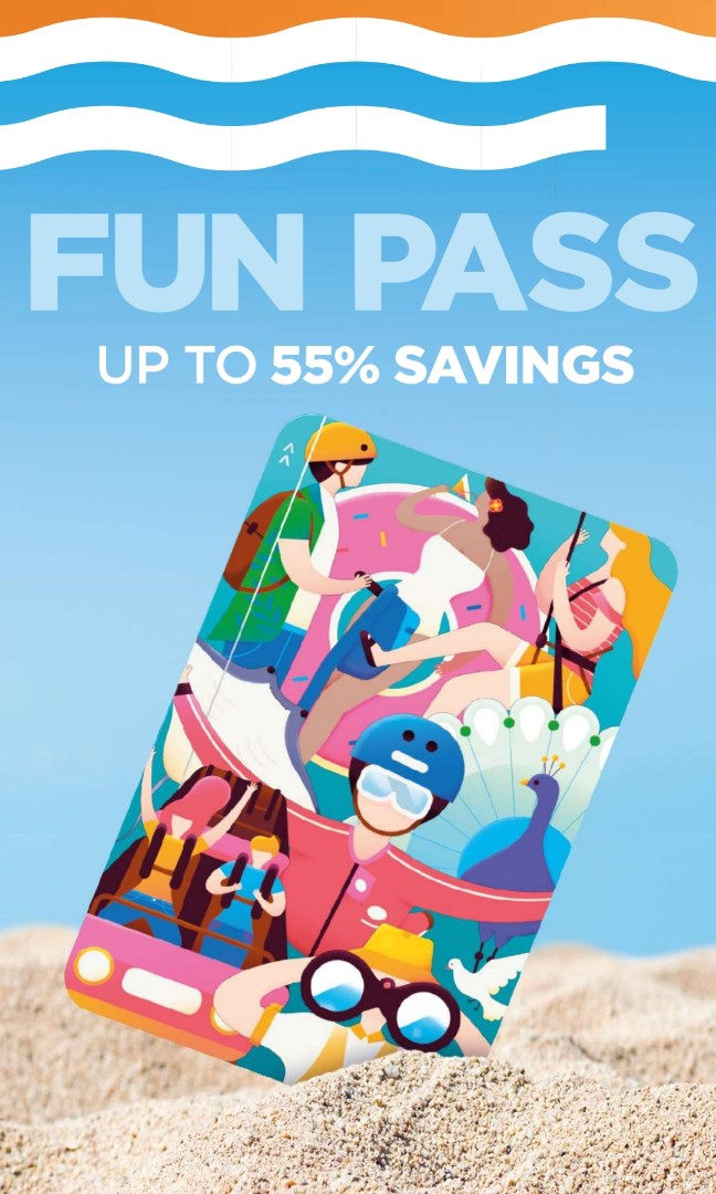 Sentosa Fun Pass (95 tokens), Tickets & Vouchers, Local Attractions ...
