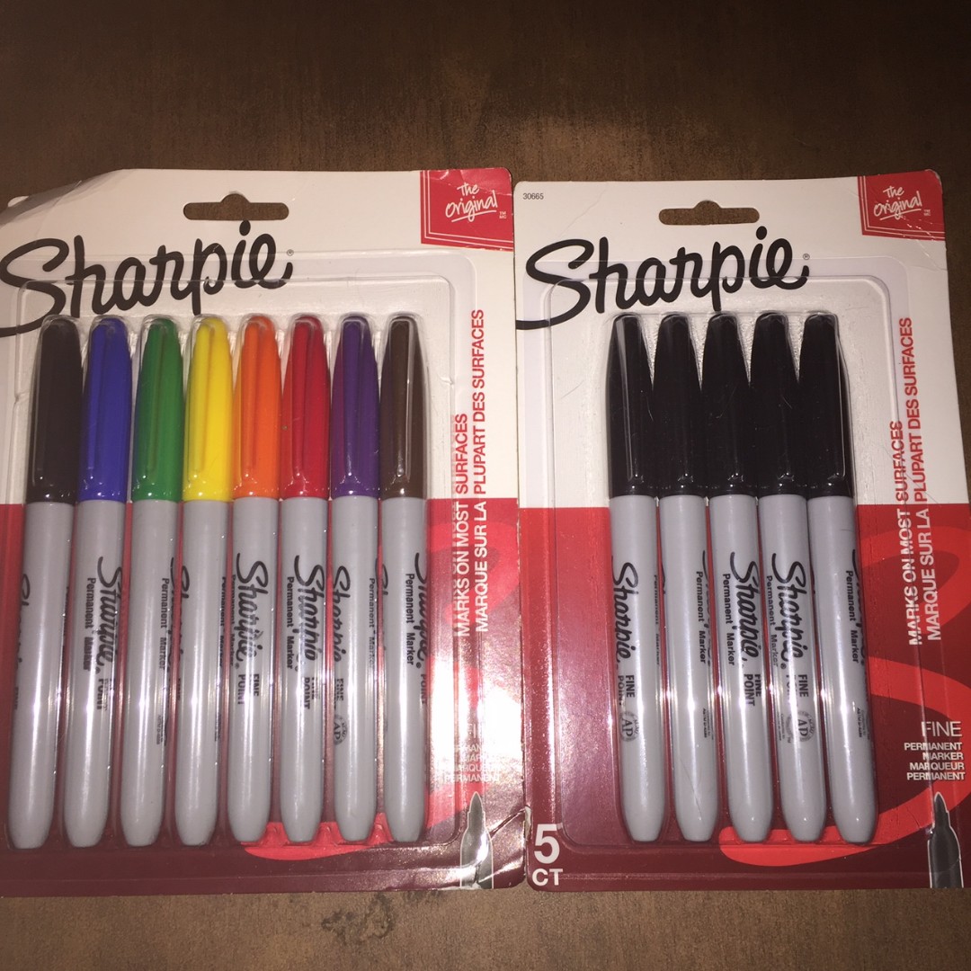 Sharpie Markers, Hobbies & Toys, Stationary & Craft, Craft Supplies ...
