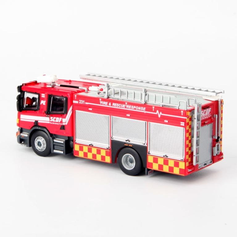 Singapore Civil Defence Force (SCDF) SCANIA Pump Ladder (XE677L) Model ...