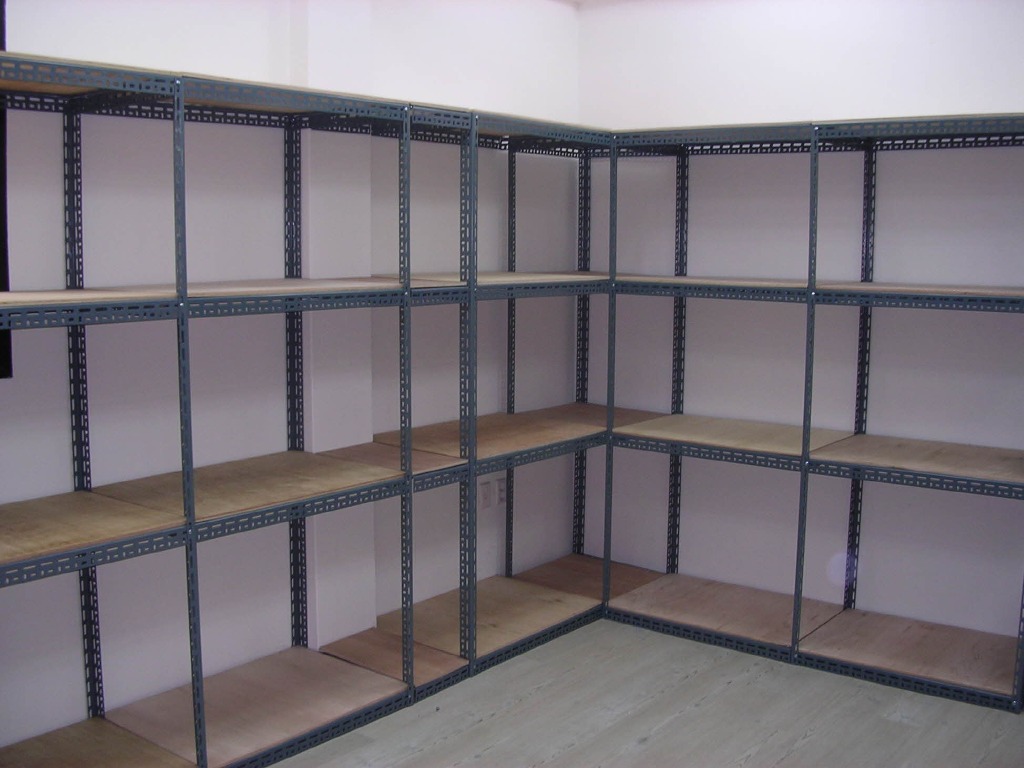 Slotted Angle Steel Frame, Furniture & Home Living, Furniture, Shelves ...