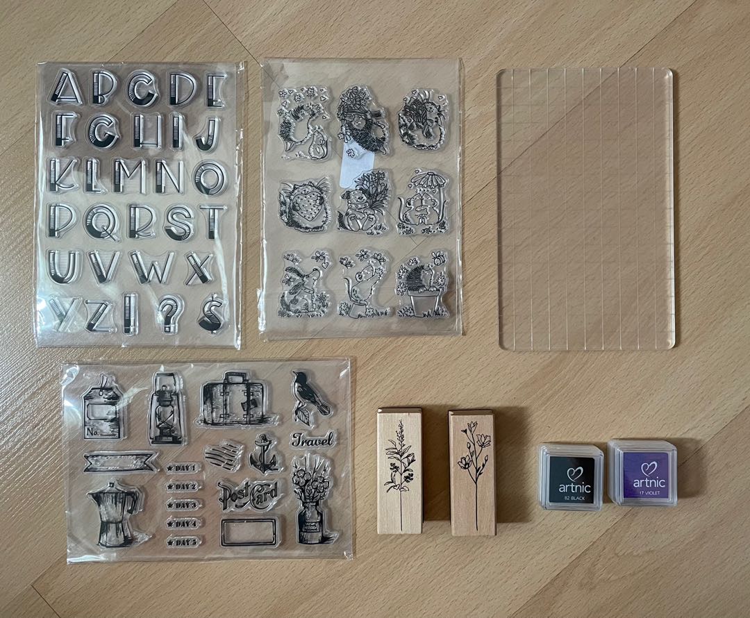 Stamp Inking Complete Set (pre-order), Hobbies & Toys, Stationery ...