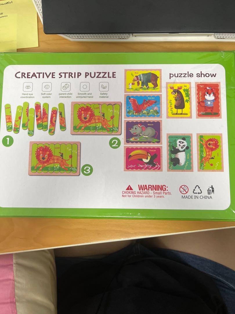 Strip puzzle, Hobbies & Toys, Toys & Games on Carousell