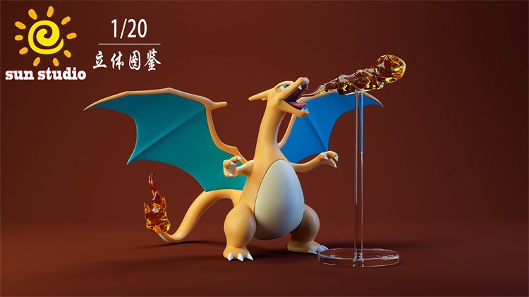 [PO] Sun Studios - Pokemon Charizard, Hobbies & Toys, Toys & Games on ...